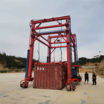 0-180 Degrees Container Loader Machine With Dual Flip Capability And ...