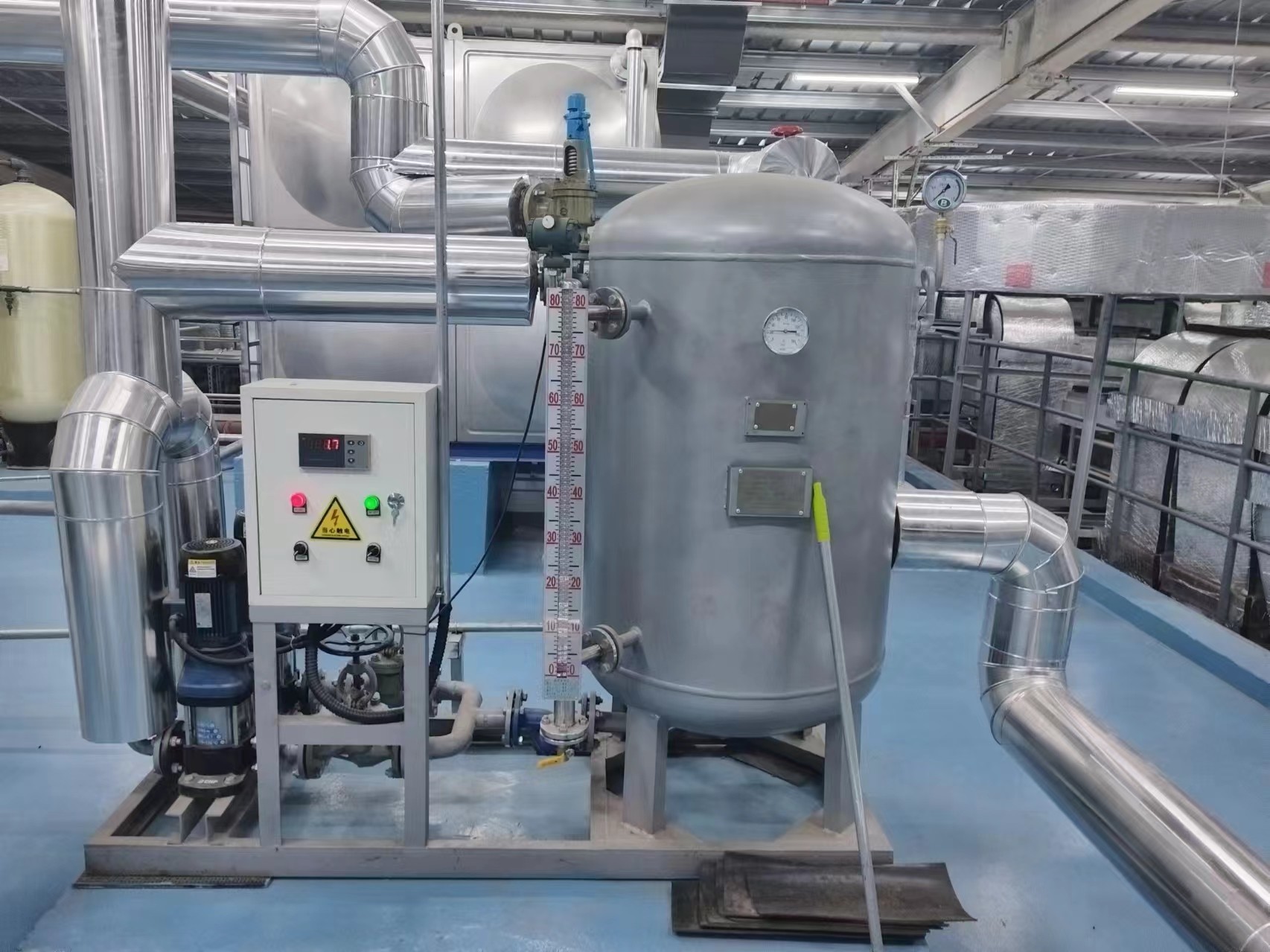 Pneumatic Condensate Water Recovery System For Closed Recovery Of ...